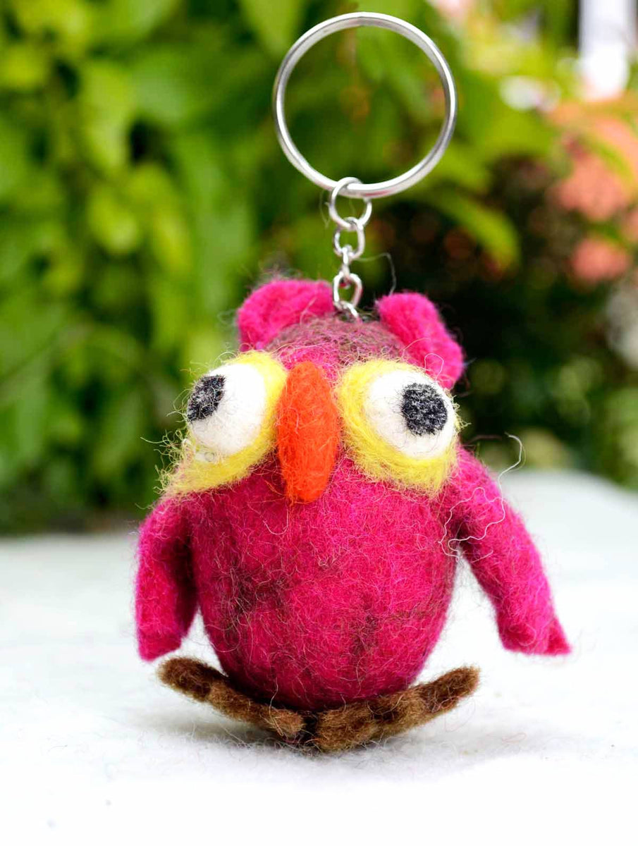 Owl Keyring – Nepali Handmade Store